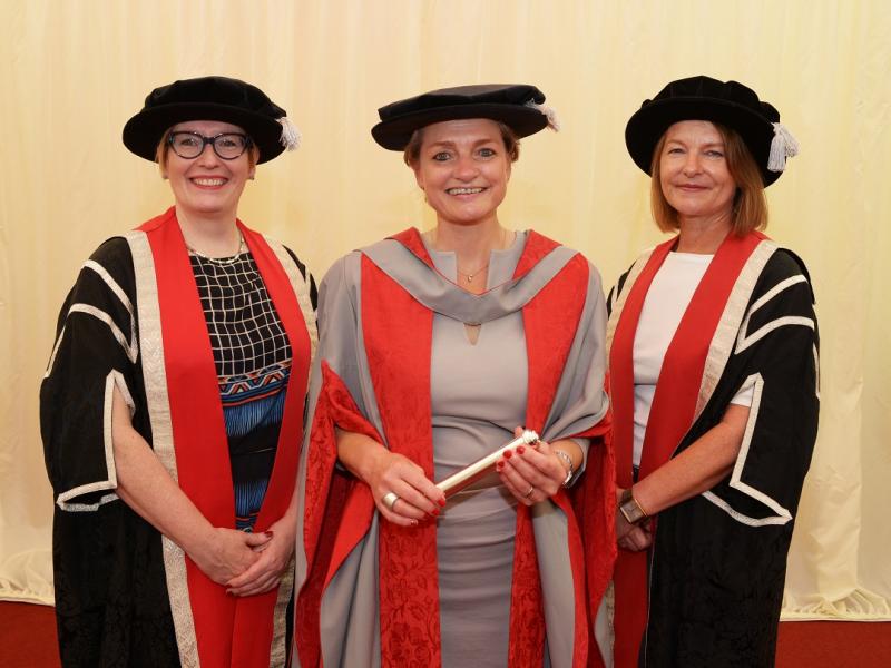 Fiona Francombe awarded Honorary Doctorate by UWE Bristol - The Bottle ...