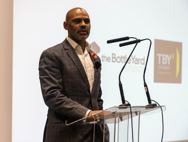 2. Mayor of Bristol Marvin Rees - The Bottle Yard Studios